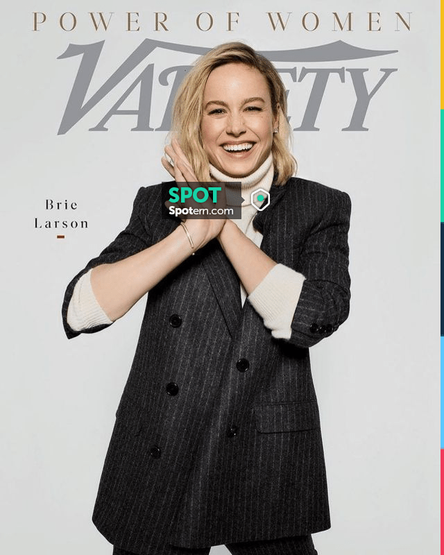 The sweater turtleneck Brie Larson on her account Instagram @brielarson ...