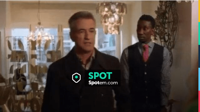 Reiss Black Wool Coat worn by Bryce Dylan (Dermot Mulroney) in Four ...