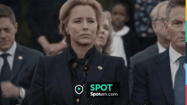 Gucci Black Blouse worn by Elizabeth McCord (Téa Leoni) in Madam ...