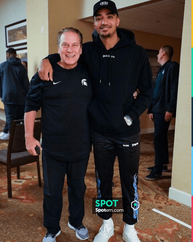 Le pantalon Palm Angels noir de Gary Harris sur le compte Instagram de ...