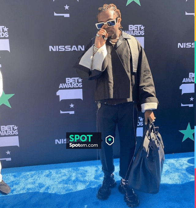 Rick owens Karloff Long Pants of Gunna en la cuenta de Instagram @gunna ...