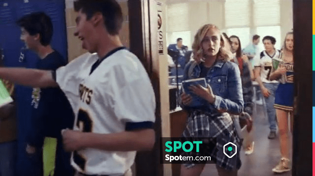 Alexander wang Plaid Mi­ni Skirt worn by Samaira 'Sam' Dean (Sophie ...