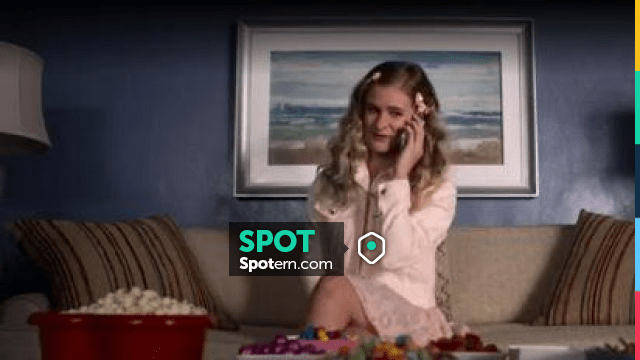 Forever 21 Striped Den­im Jack­et Medi­um worn by Paige (Jenna Boyd) in ...