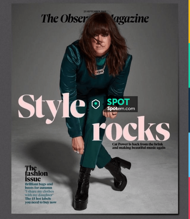 The green pants worn by Lana Del Rey on the Instagram account ...