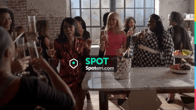 Retrofete Red sequin Blazer Dress worn by Tiana Brown (Serayah McNeill ...