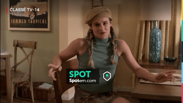 Top sleeveless green Paige (Jenna Boyd) in Atypical (S03E05) | Spotern