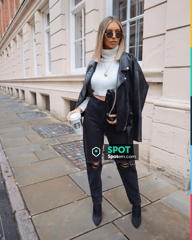 Washed Jean of Alexx Coll on the Instagram account @alexxcoll | Spotern