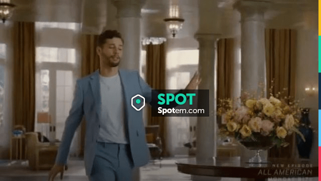 Light Blue Tailored Jacket worn by Sam Jones (Rafael de la Fuente) in ...