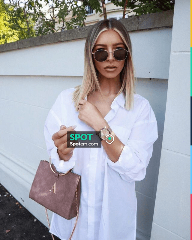 Rose Gold Chain of Alexx Coll on the Instagram account @alexxcoll | Spotern