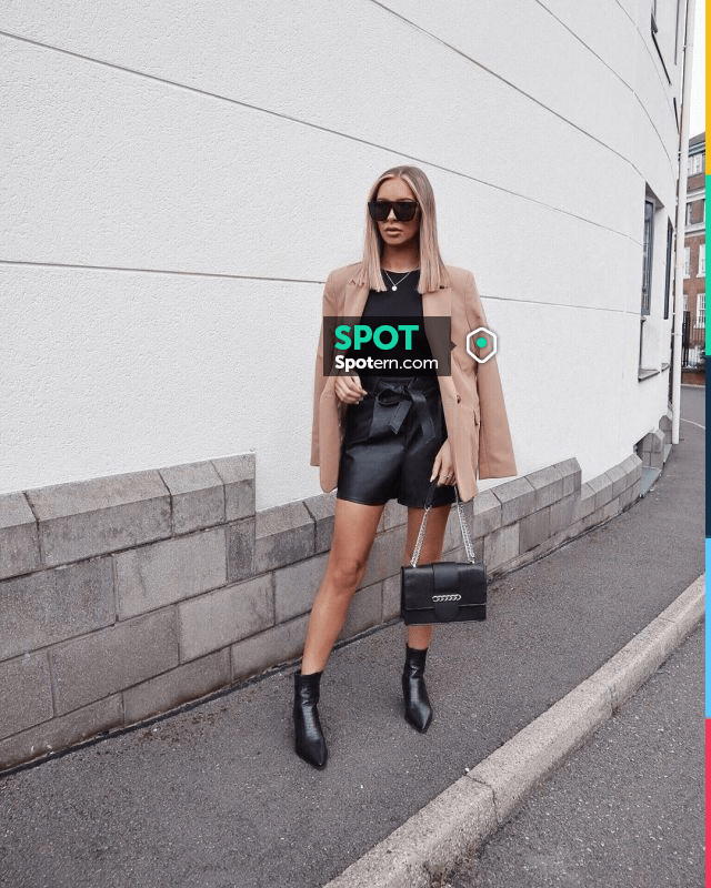 Camel Double Breasted Blazer de Alexx Coll sur l'Instagram account ...