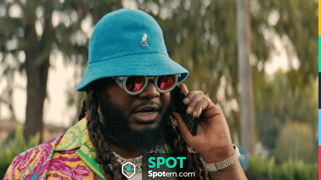 Gold diamond chain of T-Pain in Tory Lanez and T-Pain - Jerry Sprunger ...