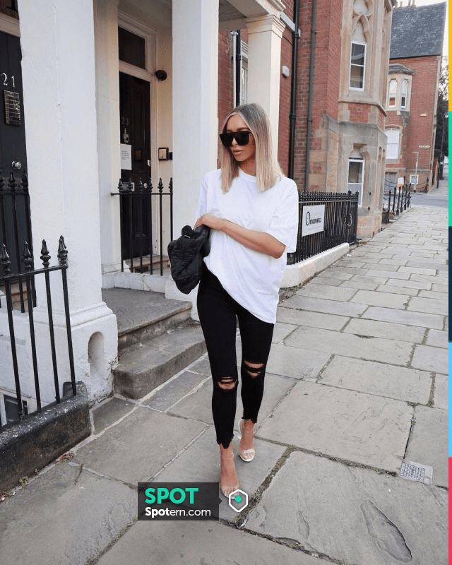 Sandalia In Clear Perspex de Alexx Coll en la cuenta de Instagram ...