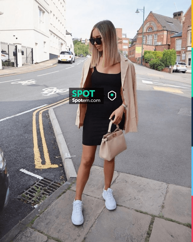 Black Dress of Alexx Coll on the Instagram account @alexxcoll | Spotern