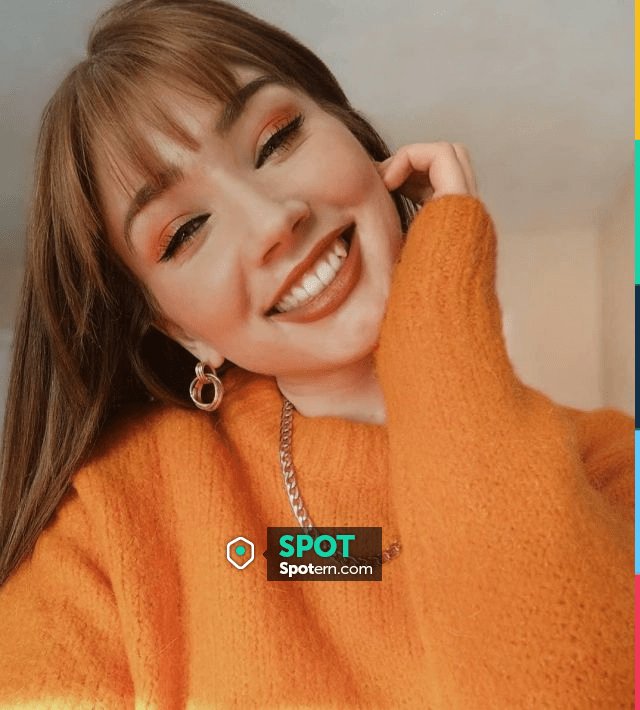 Orange Blend Jumper de Abi Milner en la cuenta de Instagram @abigail ...