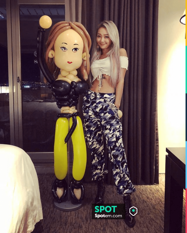 Boots black leather lace Hyolyn account on the Instagram of @xhyolynx ...
