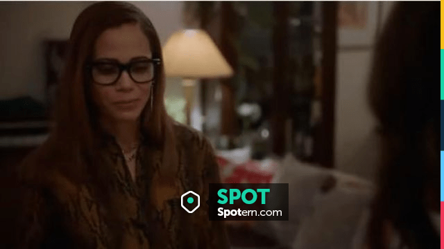 Current/elliott Python Print Shirt worn by Amanda Doherty (Victoria ...