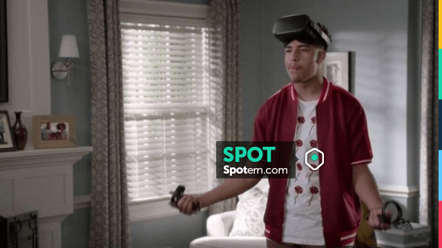 Zara Rose Print T-shirt worn by Andre Johnson, Jr. (Marcus Scribner) in ...