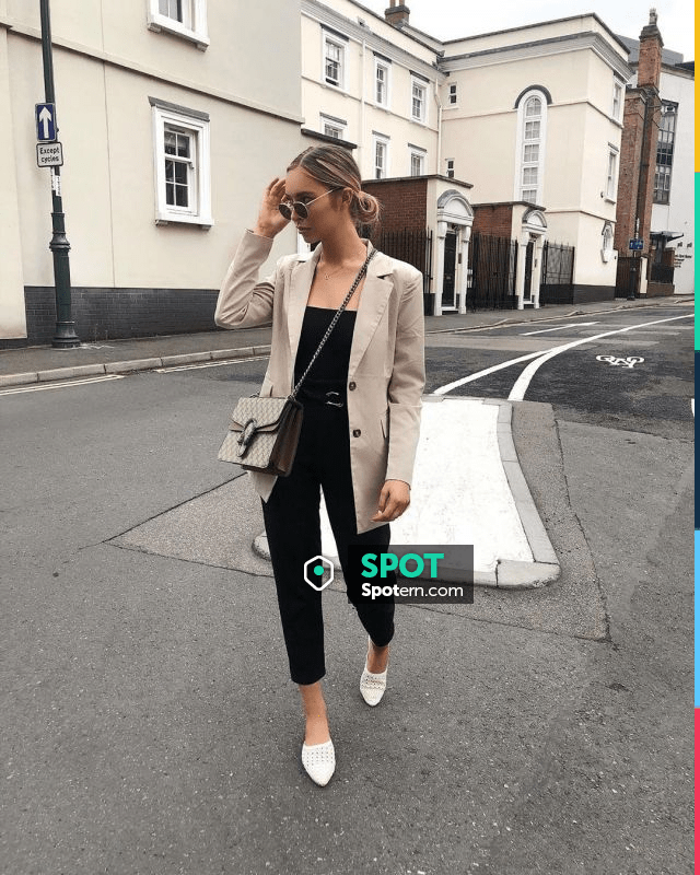 Black Pants of Alexx Coll on the Instagram account @alexxcoll | Spotern