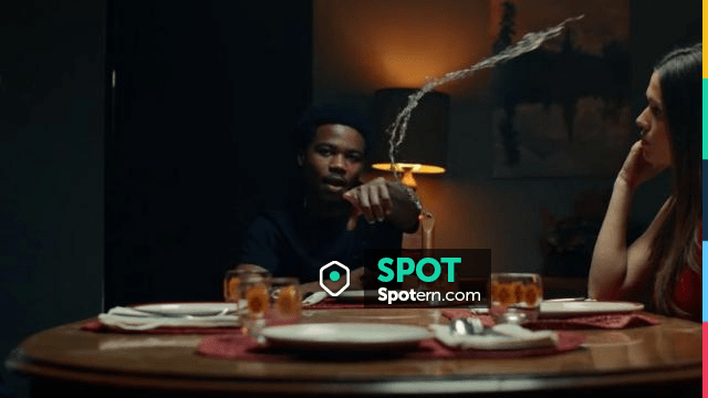 Dior Black Cot­ton T-Shirt with 'CD Icon' Lo­go worn by Roddy Ricch in ...