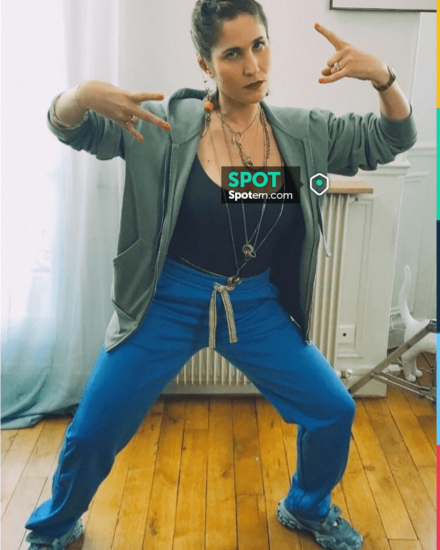 El chaleco verde de Josephine Draï en la cuenta de Instagram de @josephineose | Spotern