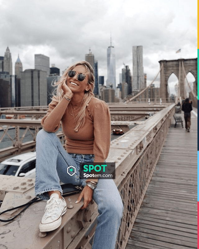 Jeans Crop de Carlotta Scarlini en su cuenta de Instagram @carlottascarlini | Spotern