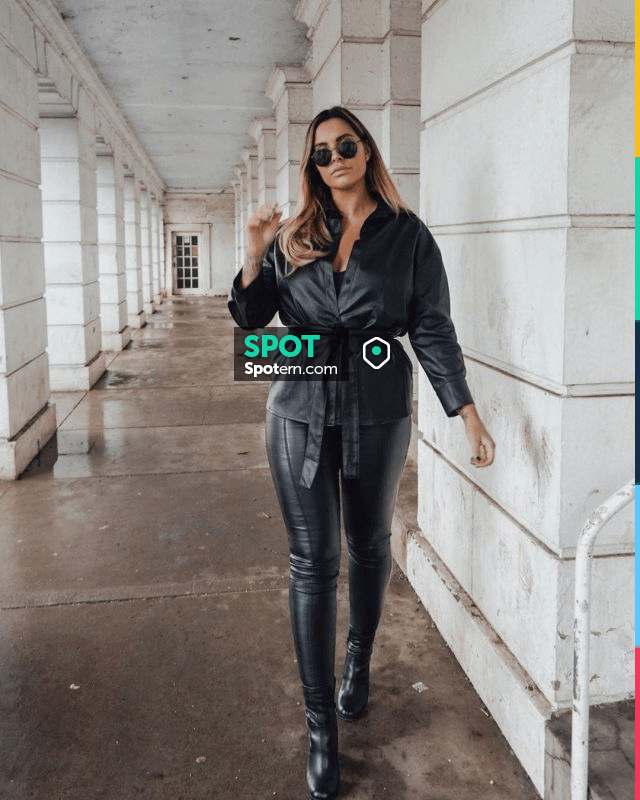 Caramella Leather Mac de Jessica Shears en la cuenta de Instagram ...