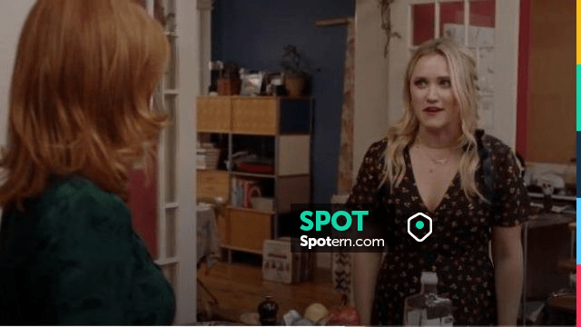 Madewell Silk Dress worn by Roxy Doyle (Emily Osment) in Almost Family ...
