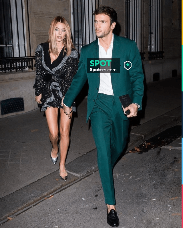 The blazer green worn by Hugo Philip on his account Instagram ...