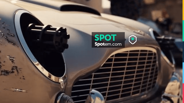 Aston Martin DB5 car driven by James Bond 007 (Daniel Craig) as seen in ...