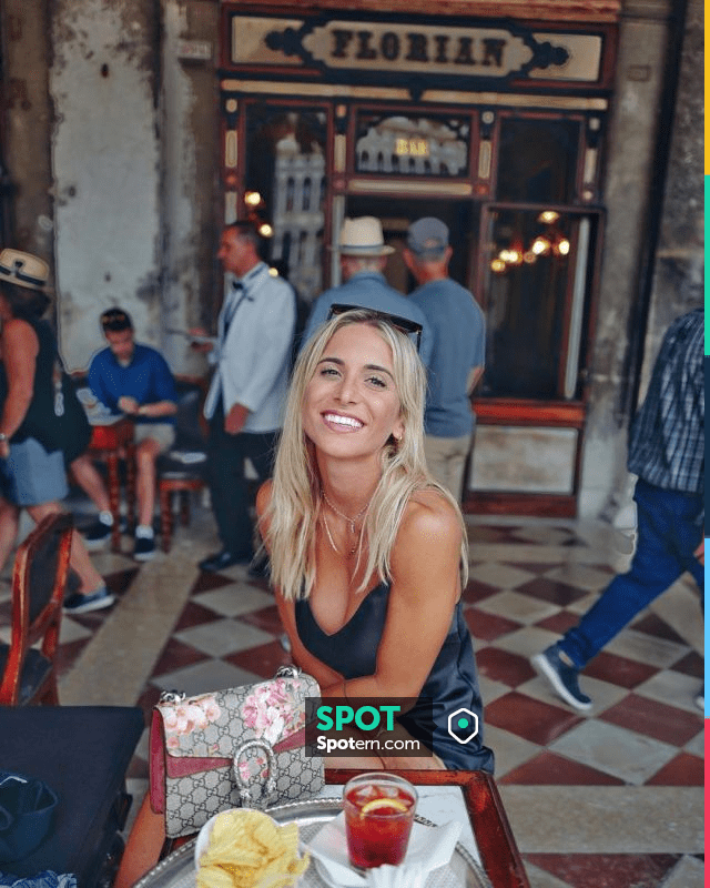 Zara Crossed Satin Dress of Carlotta Scarlini on his account Instagram @carlottascarlini | Spotern