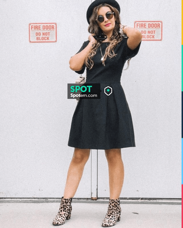 Black Dress of María Lago on the Instagram account @marialago | Spotern