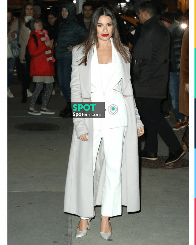 Brandon Maxwell Double Pocket Zip Detallado Cady Blazer usado por Lea ...