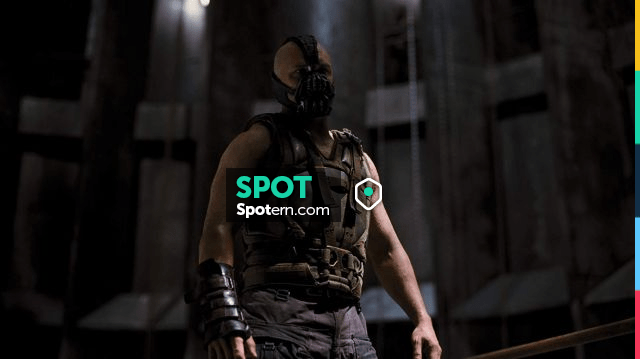 Military Faux Leather Coat of Bane (Tom Hardy) in The Dark Knight Rises ...