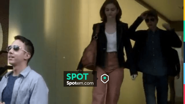 Free People Or­ange Wide Leg Pants worn by Bridget Donovan (Kerris Dorsey) in Ray Donovan Season ...