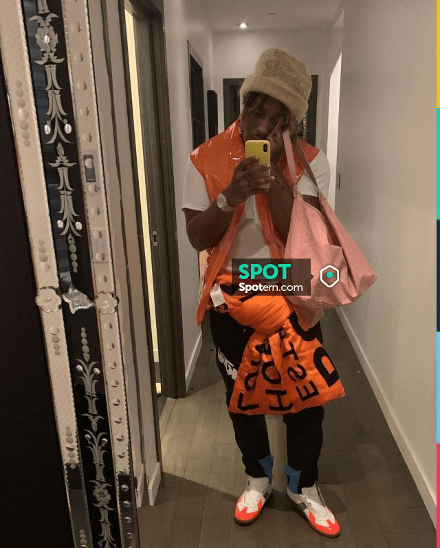 Le sac tote bag rose Goyard de Juice Wrld sur son compte Instagram ...