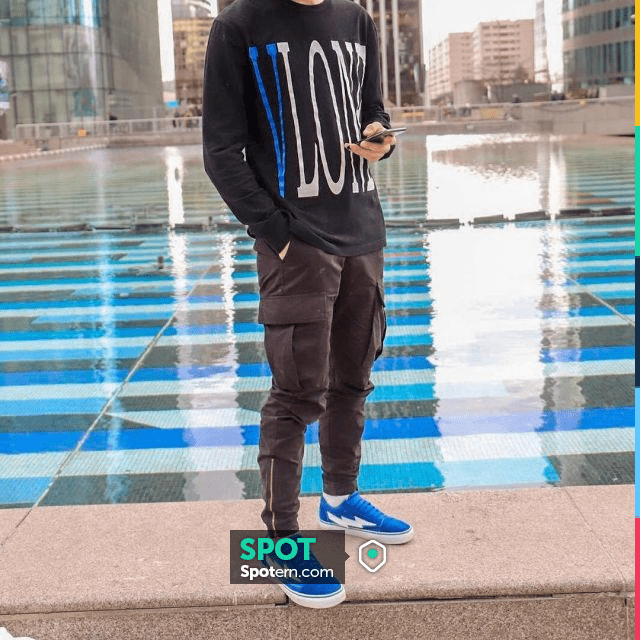 Vans storm X Revenge low blue worn by maximus.apr on the account ...