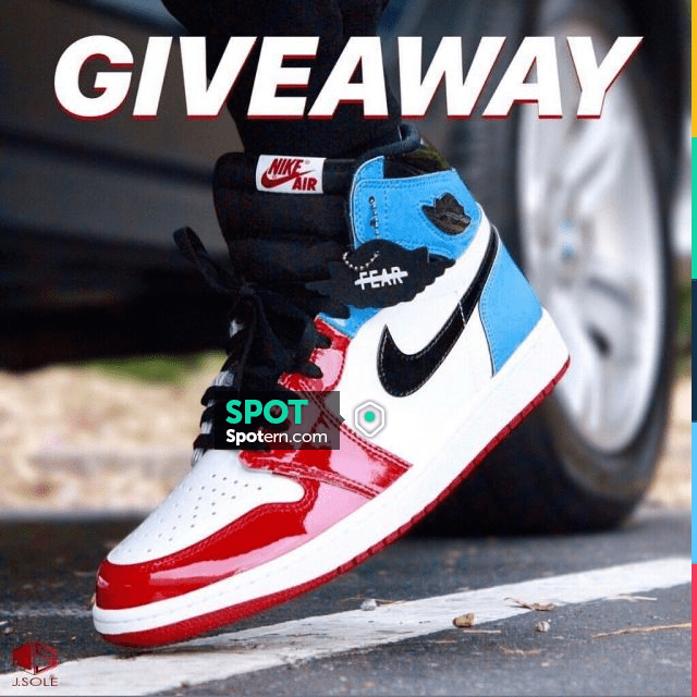Jordan 1 Retro High Fearless UNC Chicago on the account Instagram of ...
