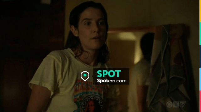 White Burnout Tee worn by Dex Parios (Cobie Smulders) in Stumptown ...