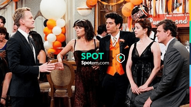 The suit jacket suit orange of Ted Mosby (Josh Radnor) in How I Met ...