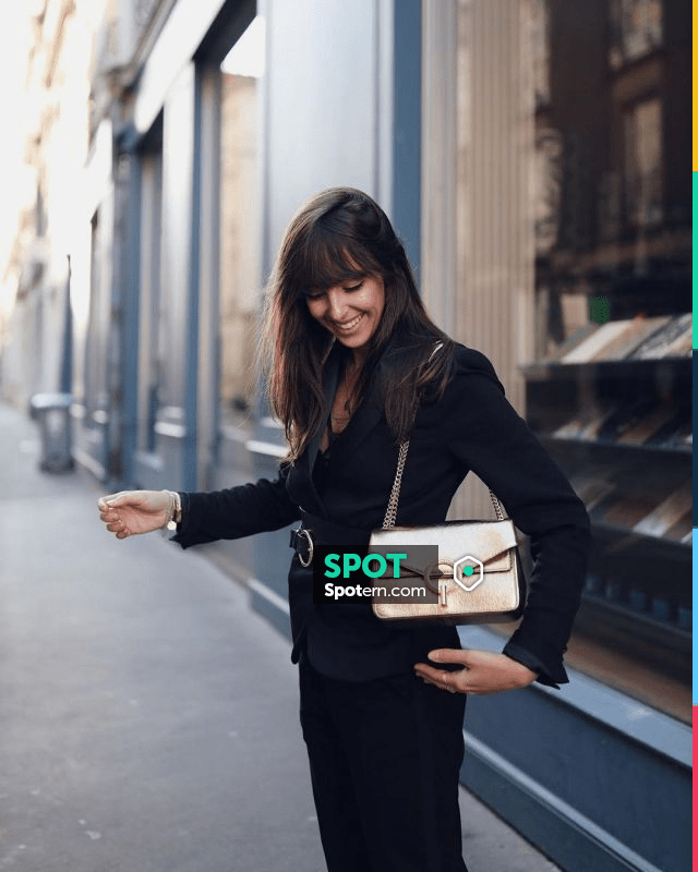 The bag golden Nolwenn account on the Instagram of @nolwenn_creme | Spotern