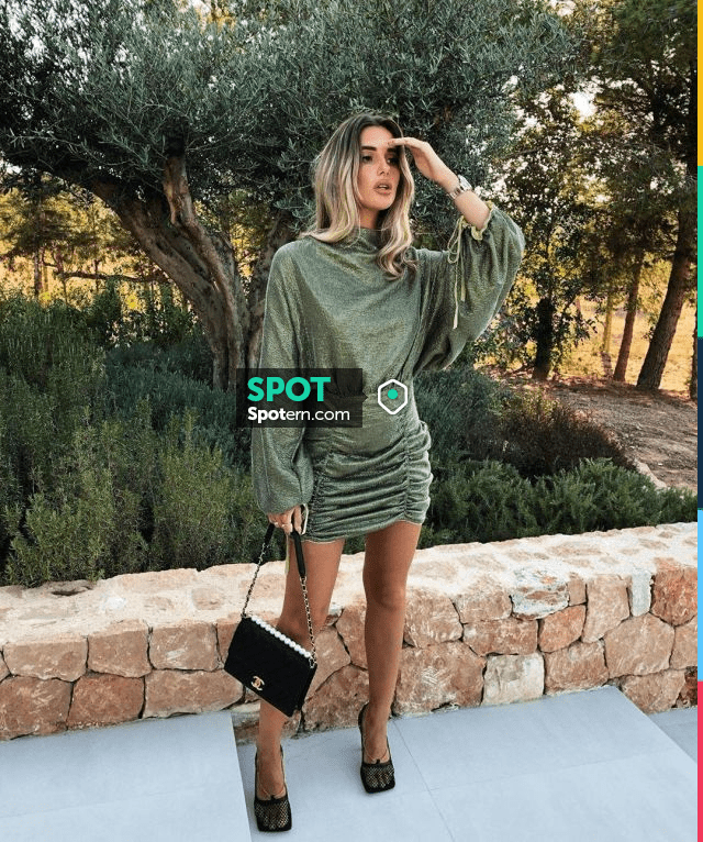 Over­sized Mi­ni Dress of Tia Lineker on the Instagram account ...