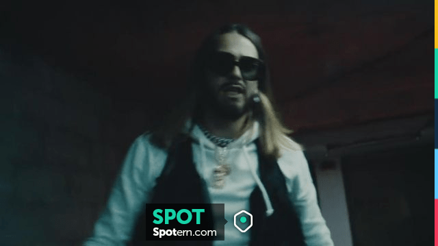 Hoodie white worn by SCH in SCH - A. A. C. (Clip official) | Spotern