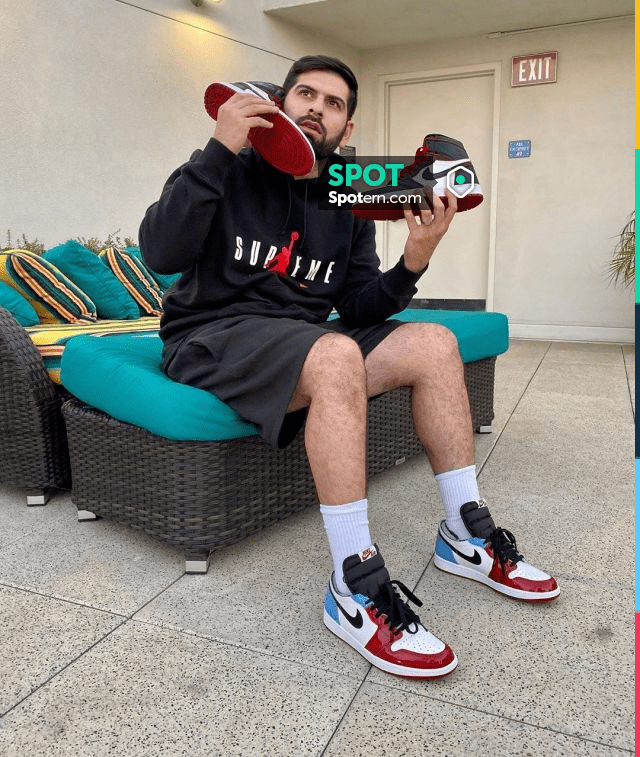 Jordan 1 Retro High Bloodline de Qias Omar sur le compte Instagram de ...