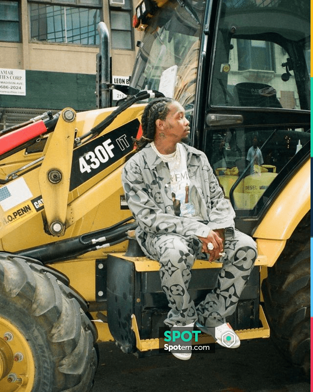 Jordan 3 Retro Hall of Fame of Offset account on the Instagram of ...