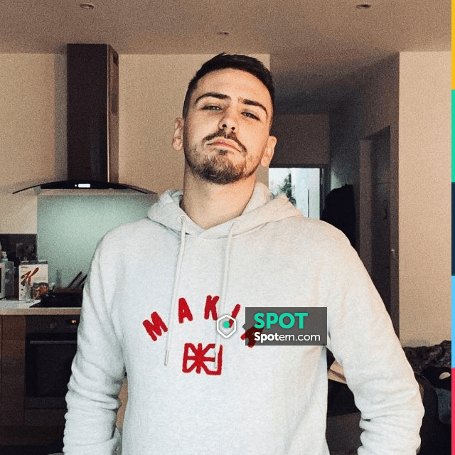 The sweat white worn by Joyca on his account Instagram @joyca | Spotern