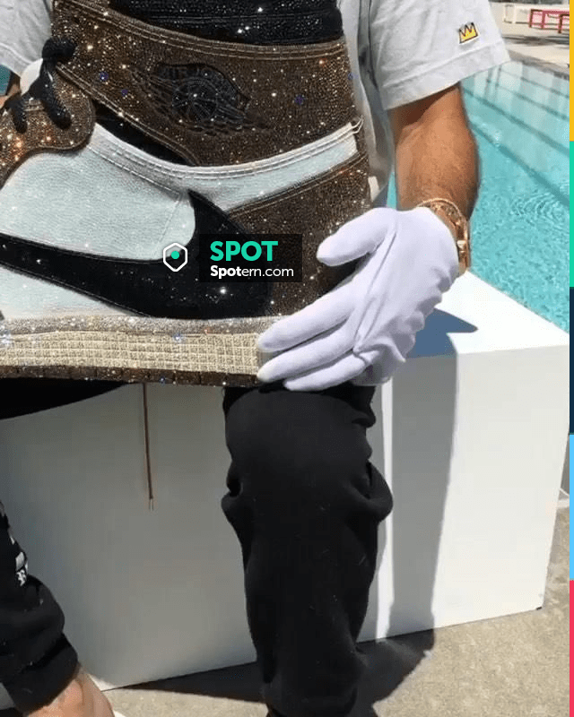 Jordan 1 Retro High Travis Scott on the account Instagram of @minicrep ...