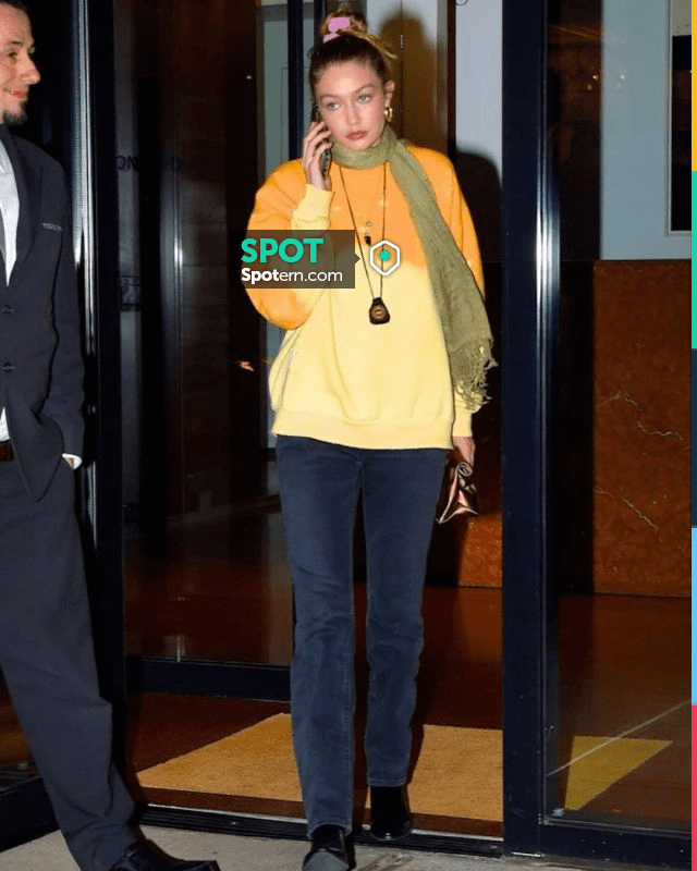 Jennifer Zeuner Div­ina Pen­dant Neck­lace worn by Jelena Noura "Gigi ...