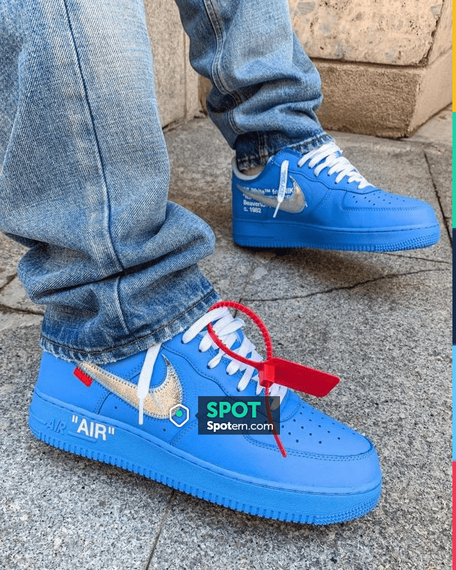 Nike af1 blue account on the Instagram of @sante | Spotern