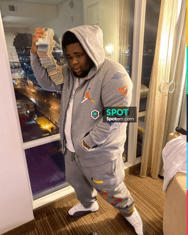 Hoody and full-zip Jordan Jumpman Rivals Rod Wave account on the ...