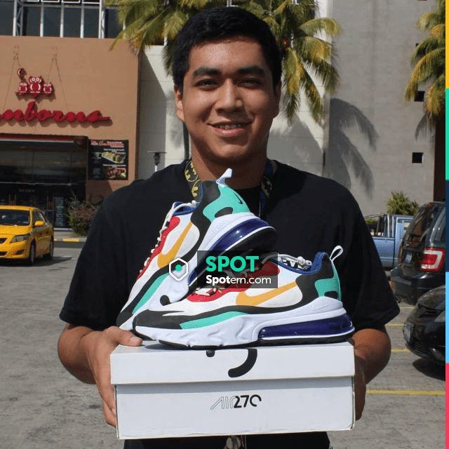 Air Max 270 React Bauhaus on the account Instagram of @cavarez_ | Spotern